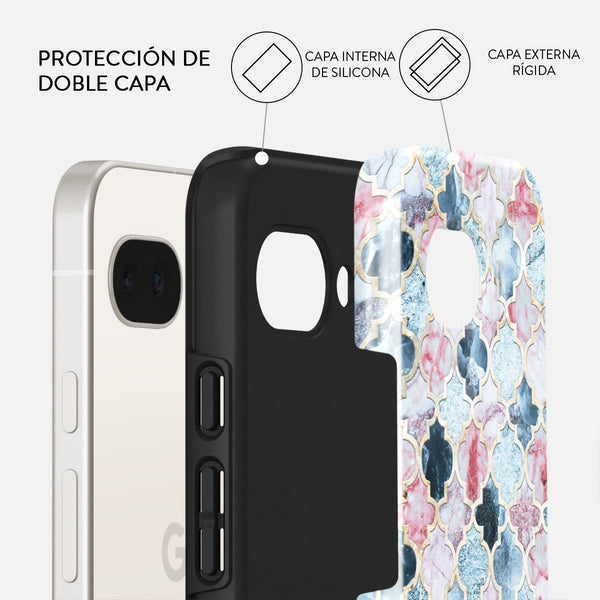 Pink Beach - Google Pixel 9a Funda | BURGA