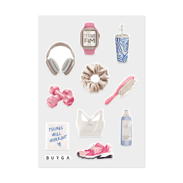 5AM Club - Limited Edition 3D EGO Stickers | BURGA