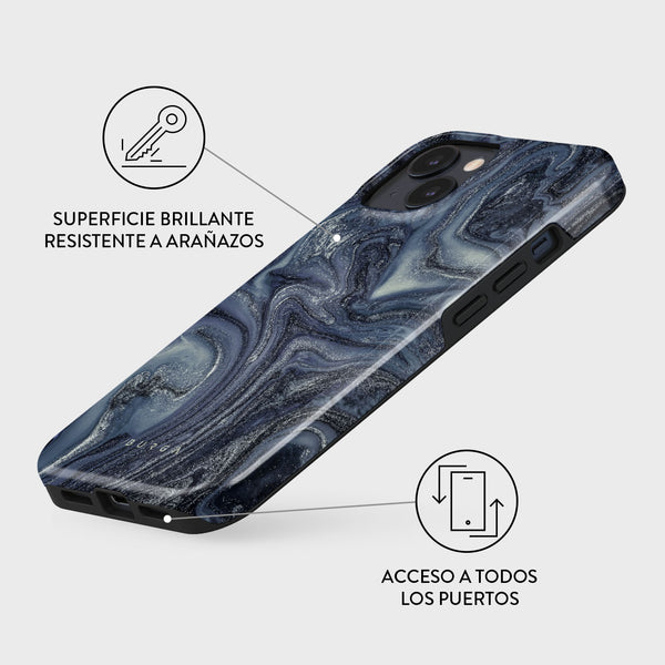 Navy Trench - iPhone 13 Funda | BURGA