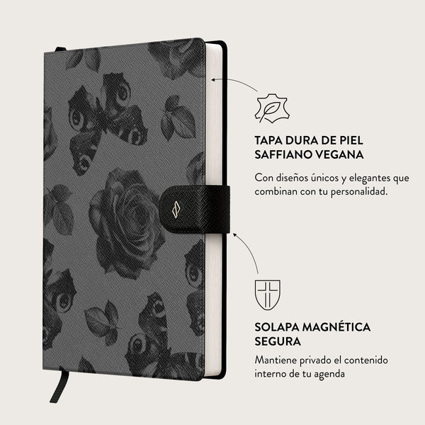 Cursed - Saffiano Leather Journal Notebook | BURGA