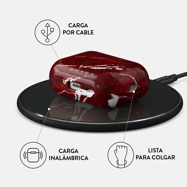 Iconic Red Ruby - Funda Apple Airpods Pro 2 | BURGA