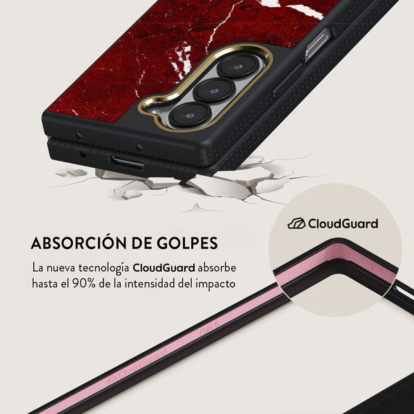 Iconic Red Ruby - Samsung Galaxy Z Fold 6 Funda | BURGA