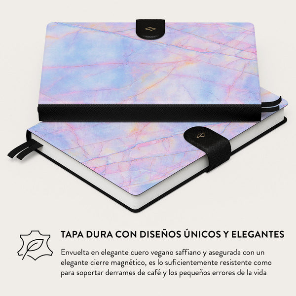 Cotton Candy - Infinity Planner de piel saffiano | BURGA