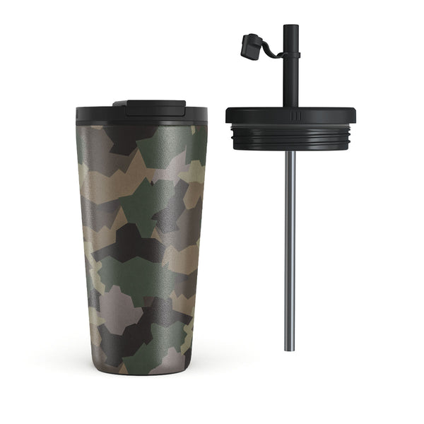 Tropical Green Camo - Vaso Térmico Acero Inoxidable | BURGA