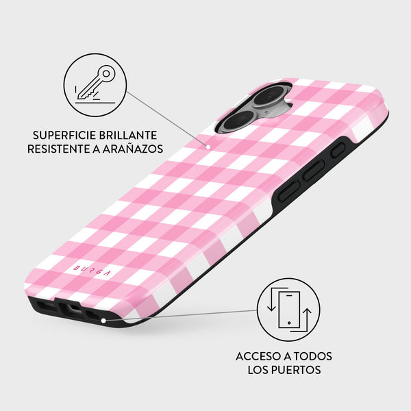 Think Pink - iPhone 16 Funda | BURGA