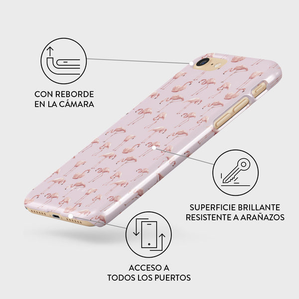 Nostalgic Pink - iPhone SE (2020) Funda | BURGA